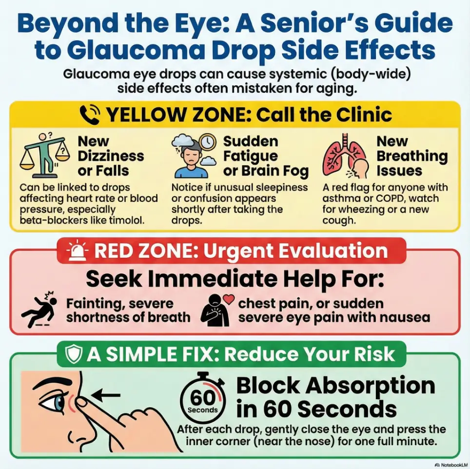 Glaucoma Eye Drops Side Effects in Seniors: 7 Scary Warning Signs